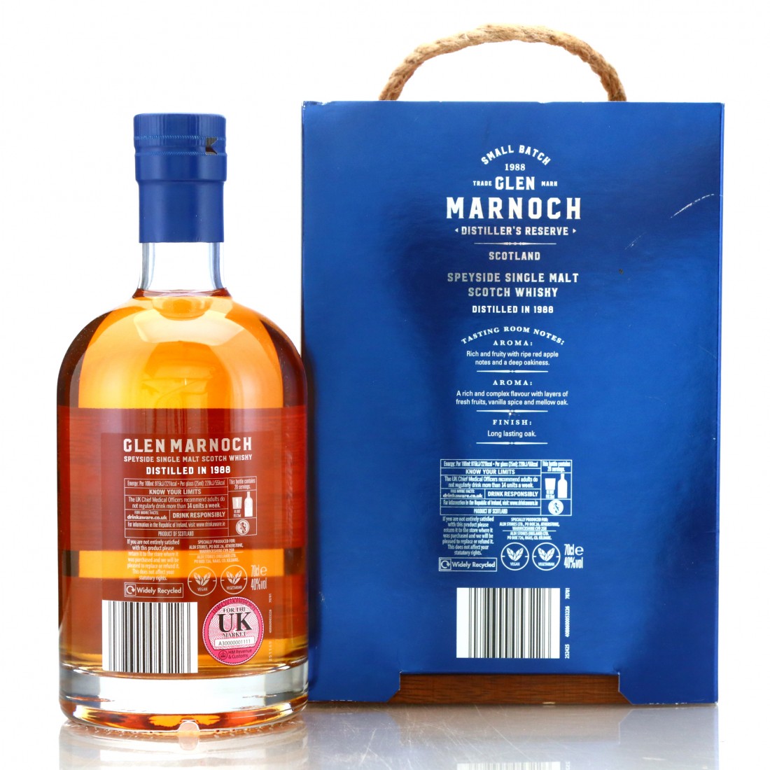 Glen Marnoch 1988 Distiller's Reserve Speyside Single Malt | Whisky ...