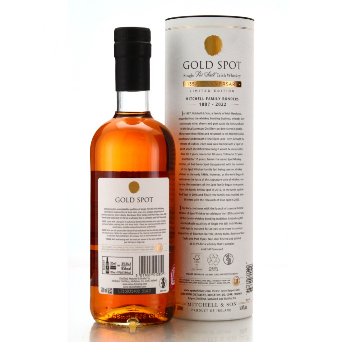 Gold Spot 9 Year Old 135th Anniversary | Whisky Auctioneer
