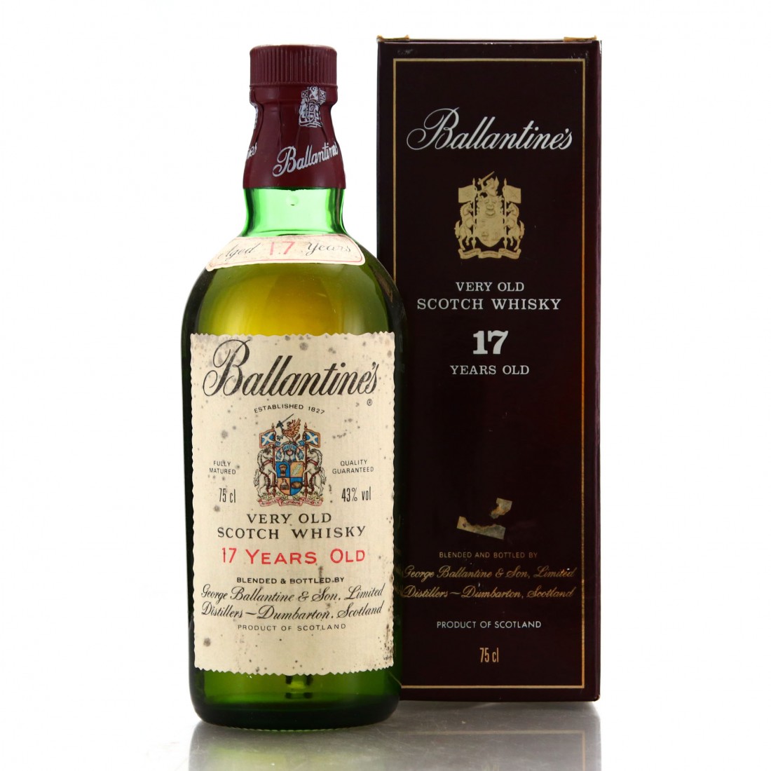Ballantine's 17 Year Old Scotch Whisky 1980s | Whisky Auctioneer