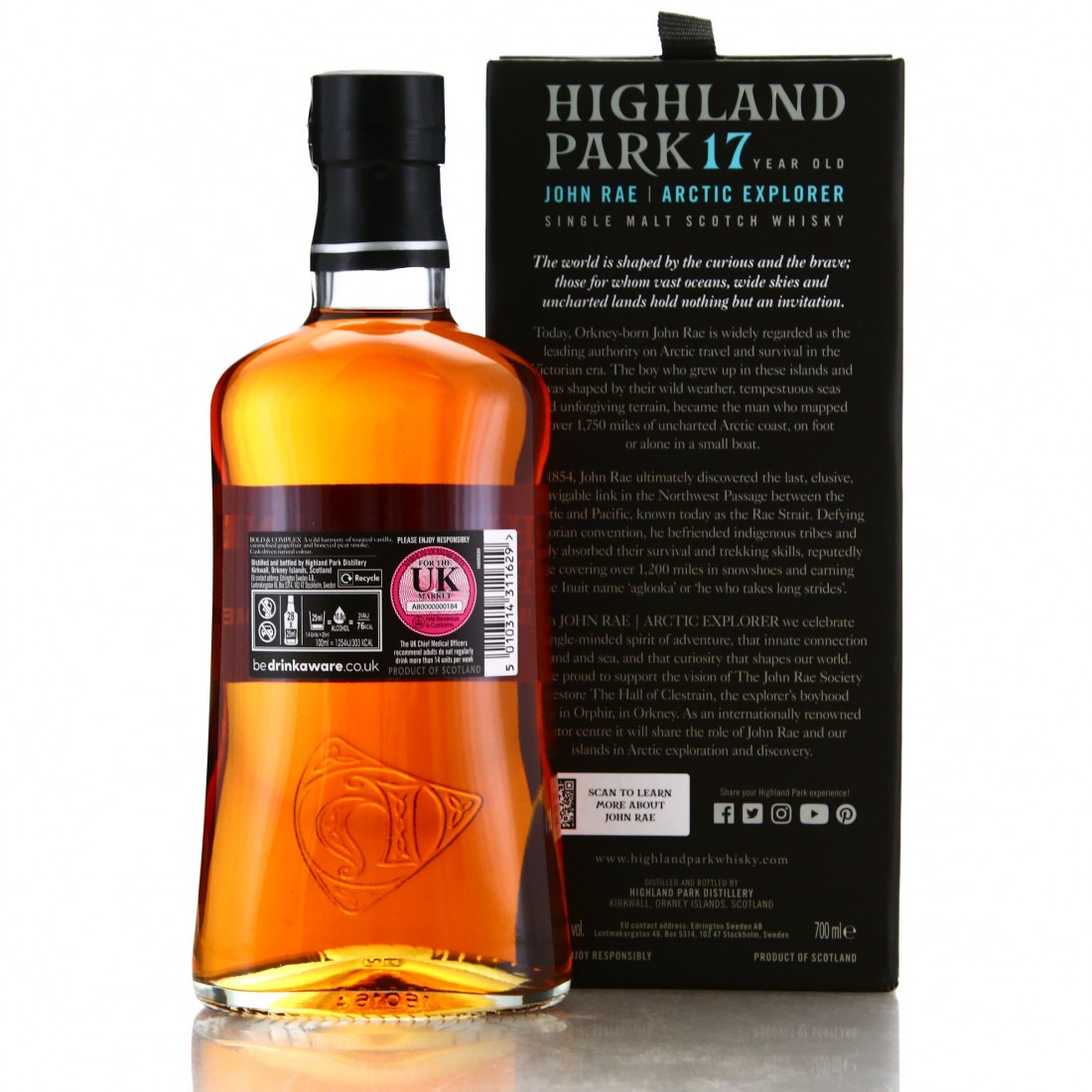 Highland Park 17 Year Old John Rae Arctic Explorer | Whisky Auctioneer