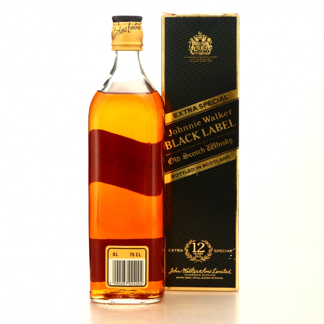 Johnnie Walker Black Label 12 Year Old 1980s | Whisky Auctioneer