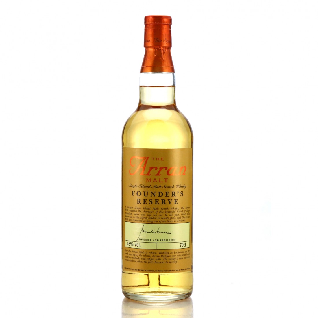 Arran Founder's Reserve | Whisky Auctioneer