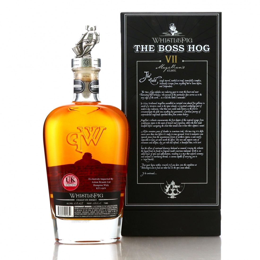 Whistlepig 17 Year Old Single Barrel Rye / The Boss Hog 7th Edition ...