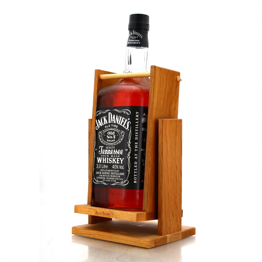 Jack Daniel's Old No.7 Brand 80 Proof 3 Litre / with Pouring Cradle ...