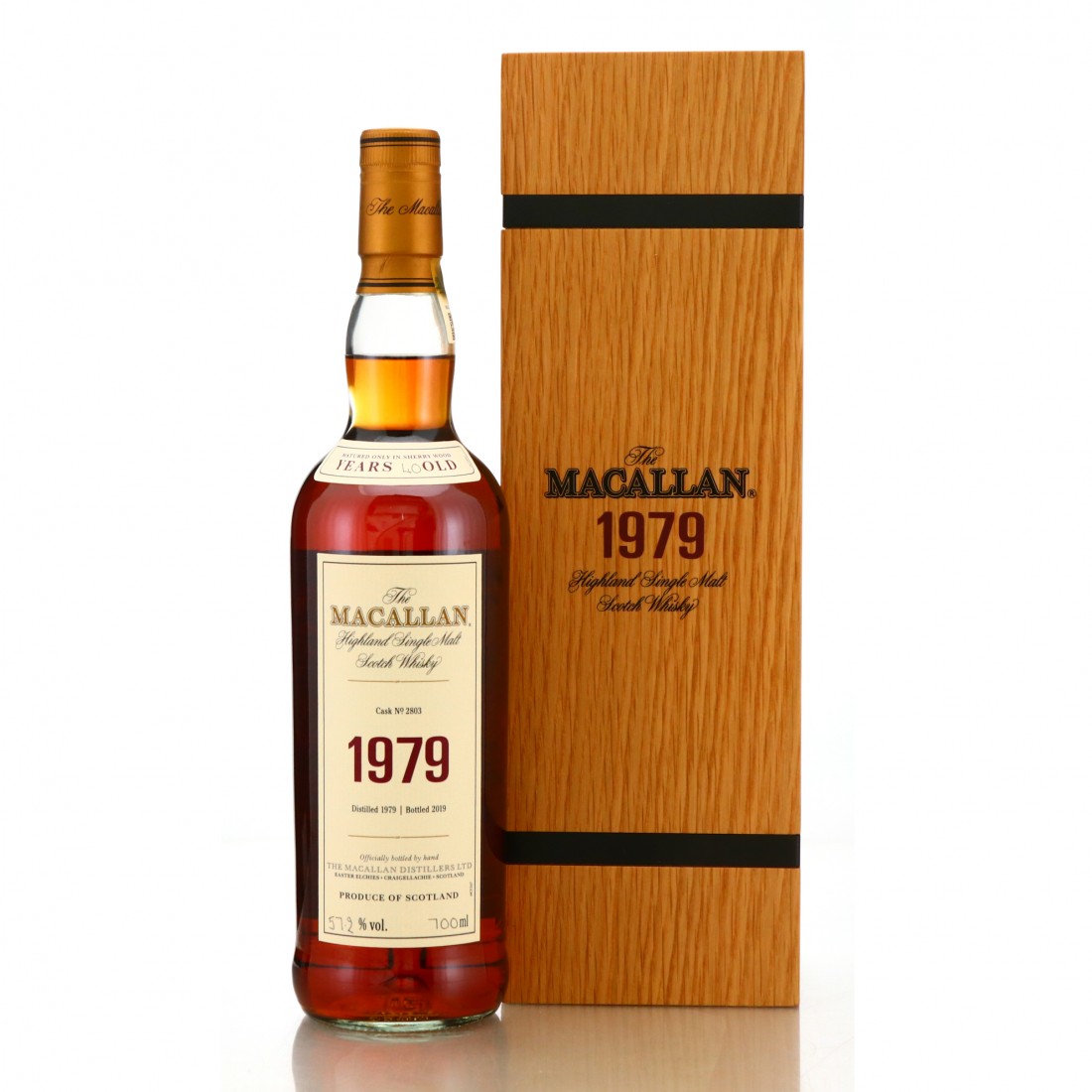 Macallan 1979 Fine and Rare 40 Year Old #2803 | Whisky Auctioneer
