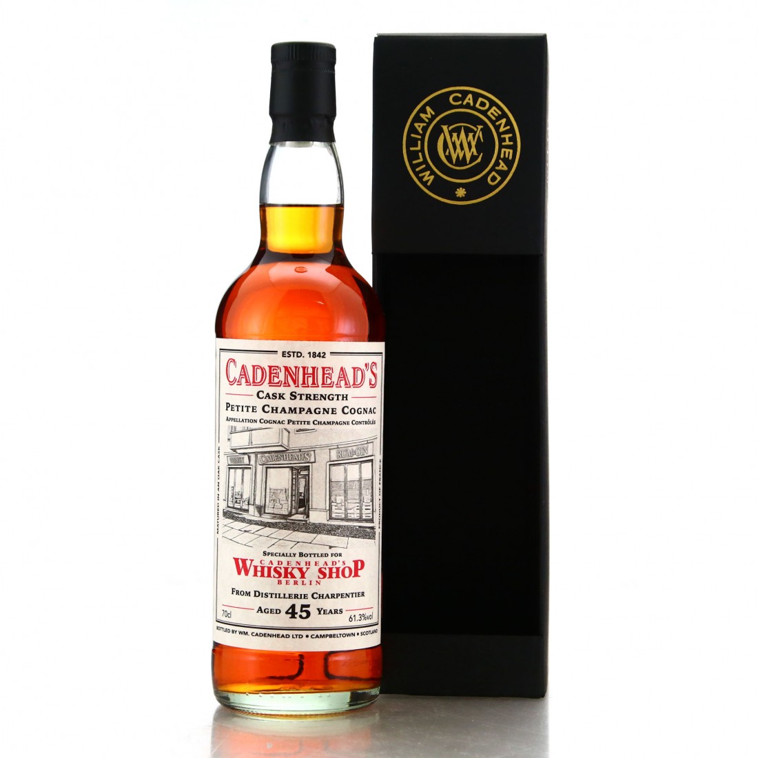 Charpentier 45 Year Old Cadenhead's Cognac / Berlin Shop | Whisky ...