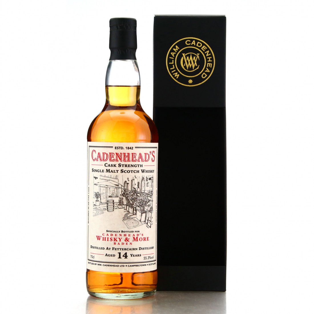 Fettercairn 2007 Cadenhead's 14 Year Old / Baden Shop | Whisky Auctioneer