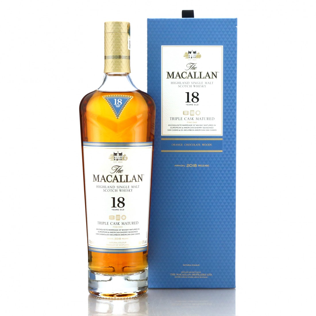 Macallan 18 Year Old Triple Cask 2018 Release | Whisky Auctioneer