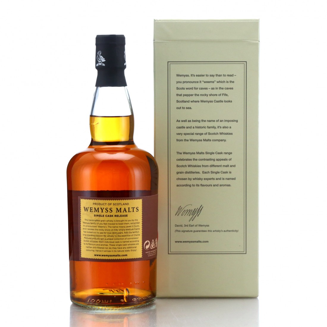 Invergordon 1988 Wemyss Malts 30 Year Old / Vintage Chesterfields ...
