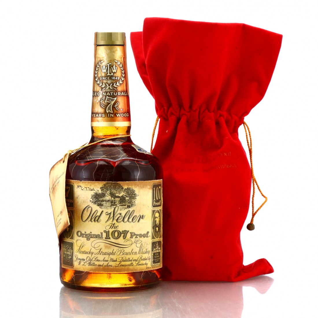 Old Weller Original 107 Proof 7 Year Old 1982 / Stitzel-Weller | Whisky ...