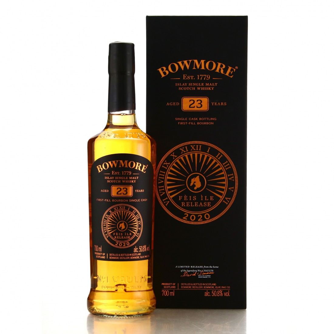 Bowmore 1996 Single Bourbon Cask 23 Year Old / Feis Ile 2020 | Whisky Auctioneer