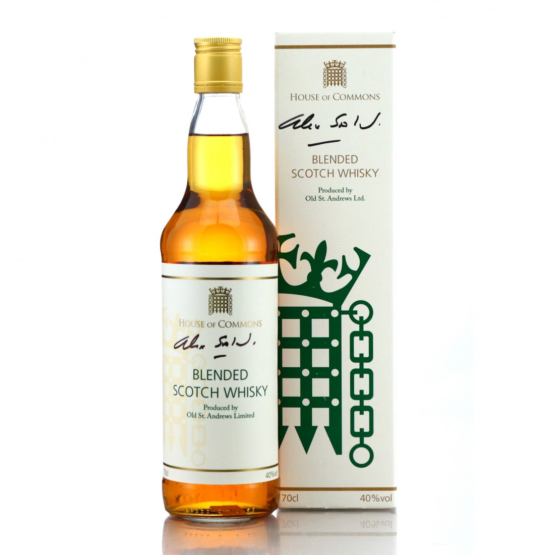 House of Commons Scotch Whisky / Signed by Alex Salmond | Whisky Auctioneer