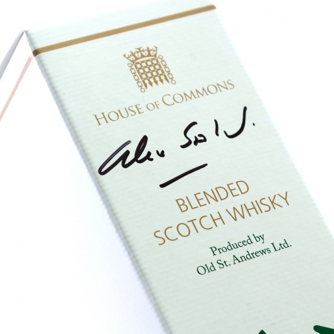 House of Commons Scotch Whisky / Signed by Alex Salmond | Whisky Auctioneer