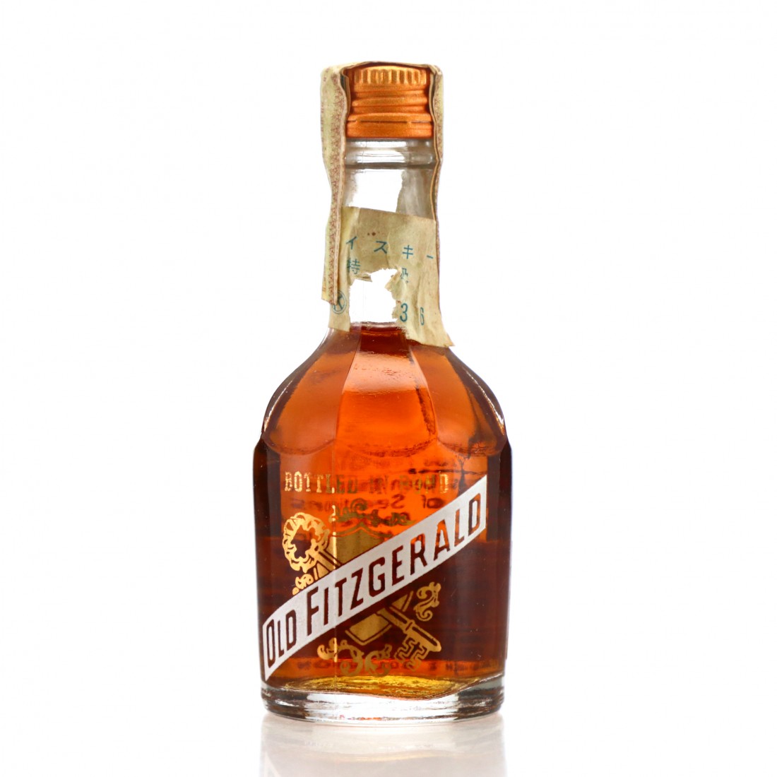 Old Fitzgerald Bottled in Bond 100 Proof Miniature / Stitzel-Weller ...