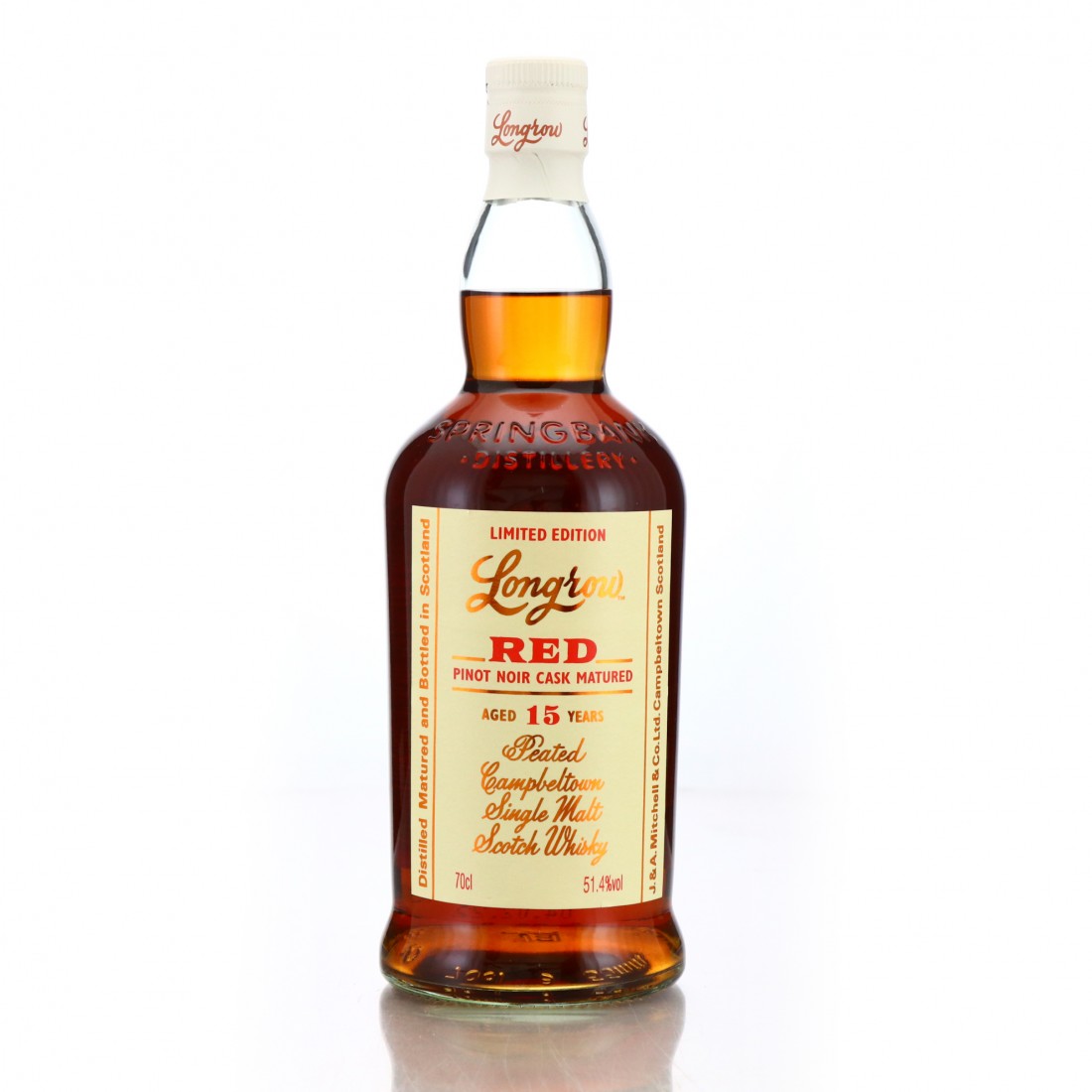 Longrow Red 15 Year Old Pinot Noir | Whisky Auctioneer