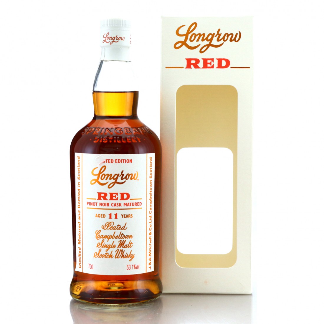 Longrow Red 11 Year Old Pinot Noir | Whisky Auctioneer