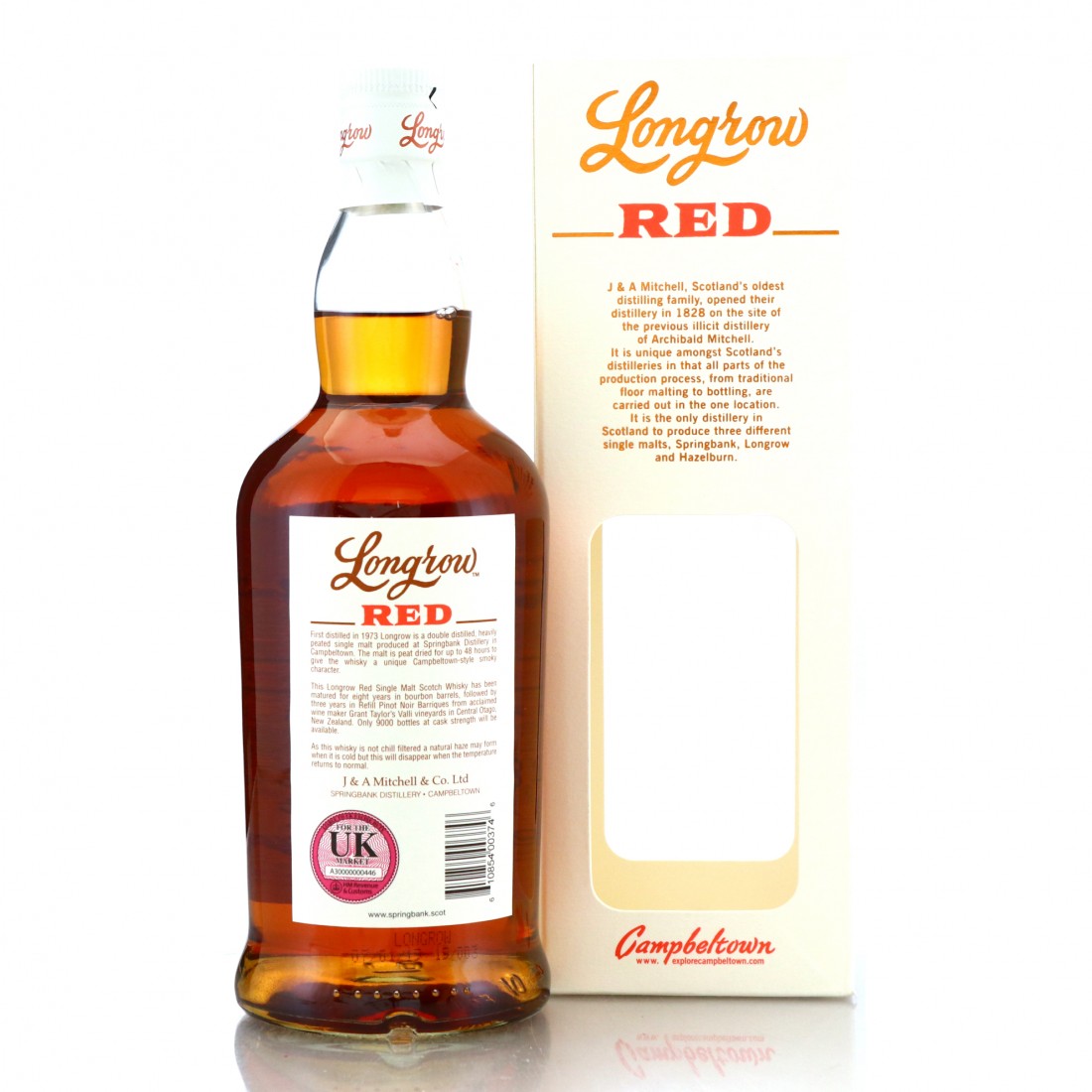 Longrow Red 11 Year Old Pinot Noir | Whisky Auctioneer