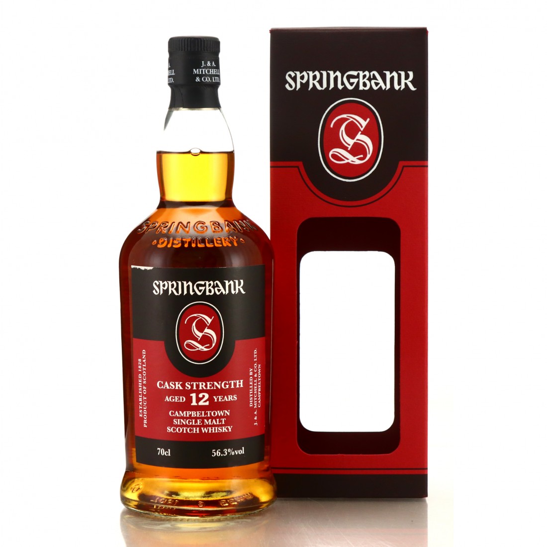 Springbank 12 Year Old Cask Strength 2018 / 56.3% | Whisky Auctioneer