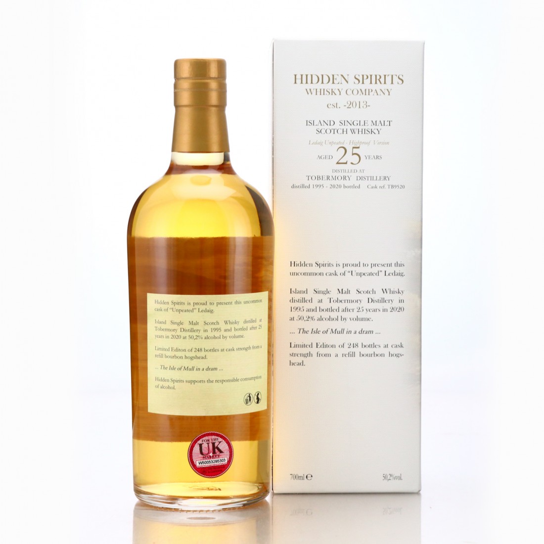 Tobermory 1995 Hidden Spirits 25 Year Old | Whisky Auctioneer