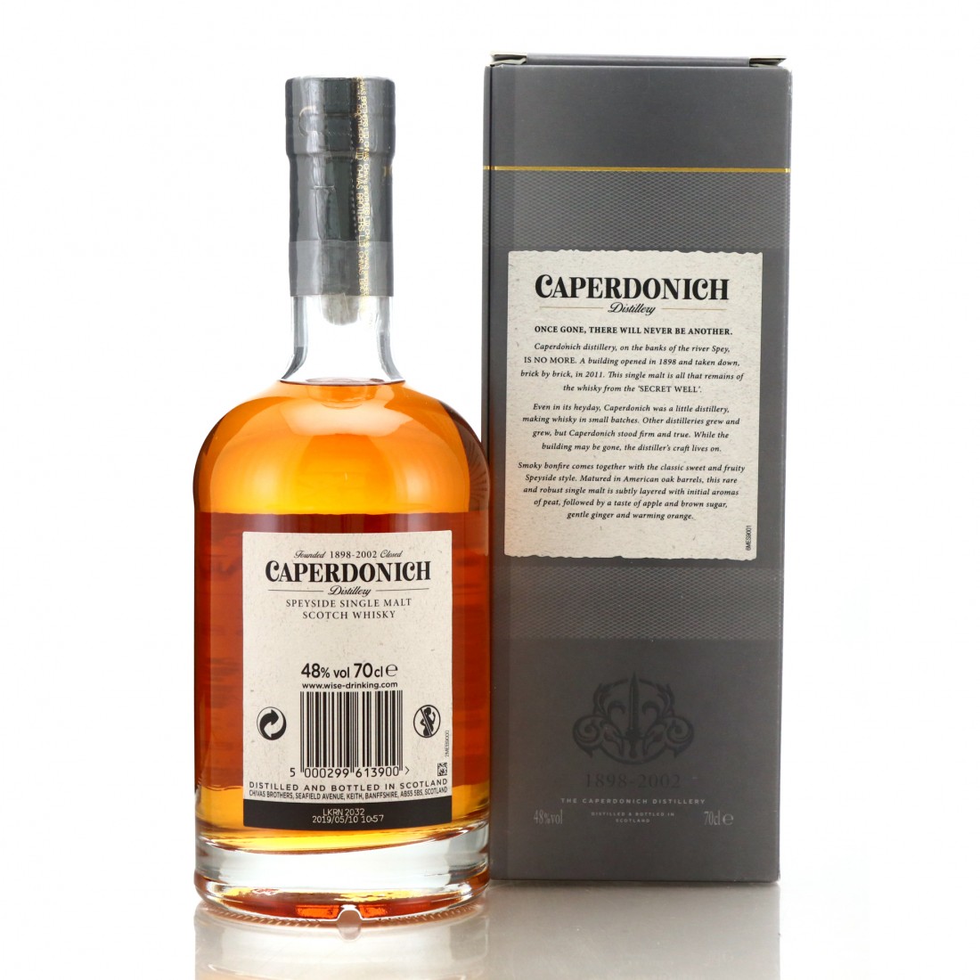 Caperdonich 18 Year Old Peated Small Batch Release / Batch 001 | Whisky ...