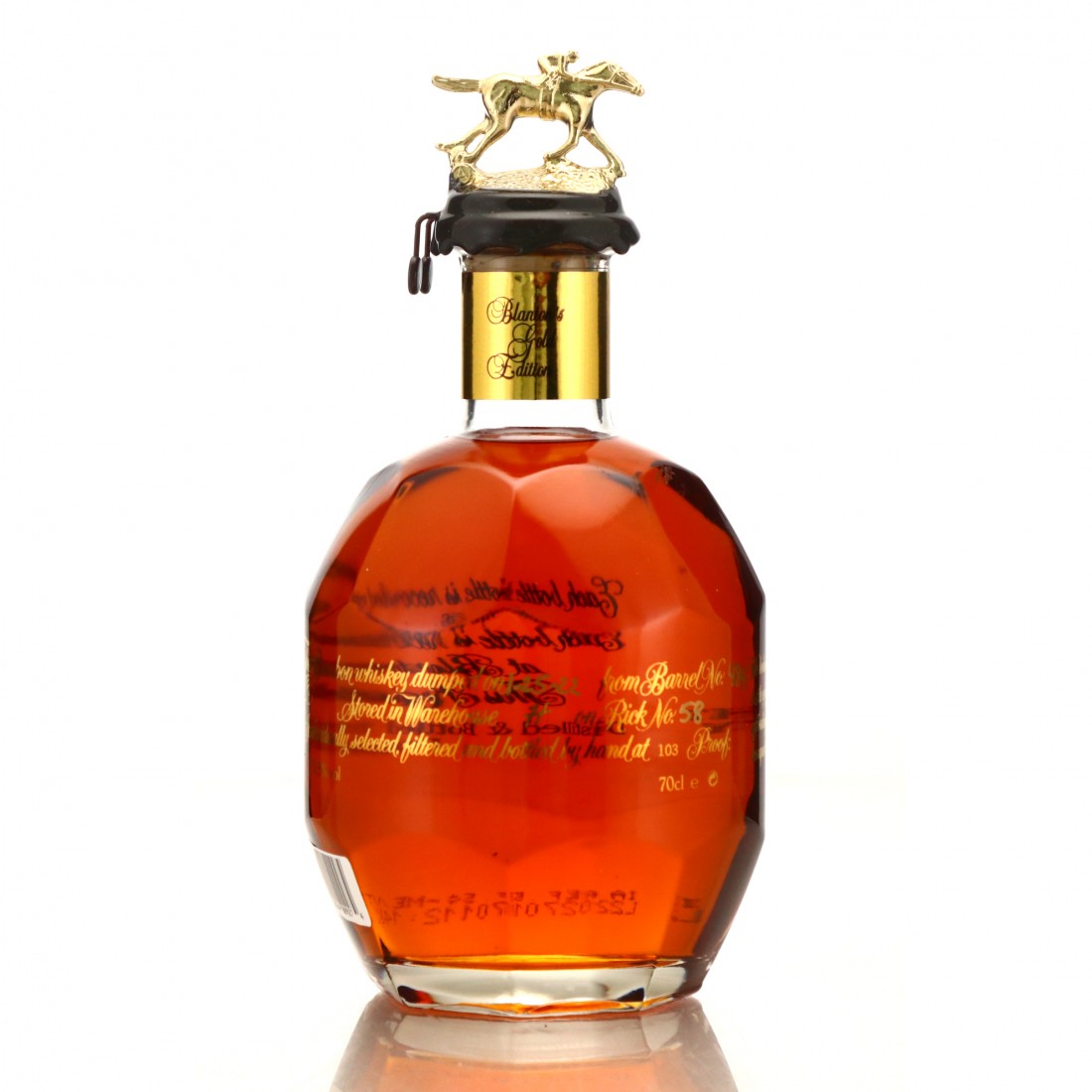 Blanton's Single Barrel Gold Edition dumped 2022 70cl | Whisky Auctioneer