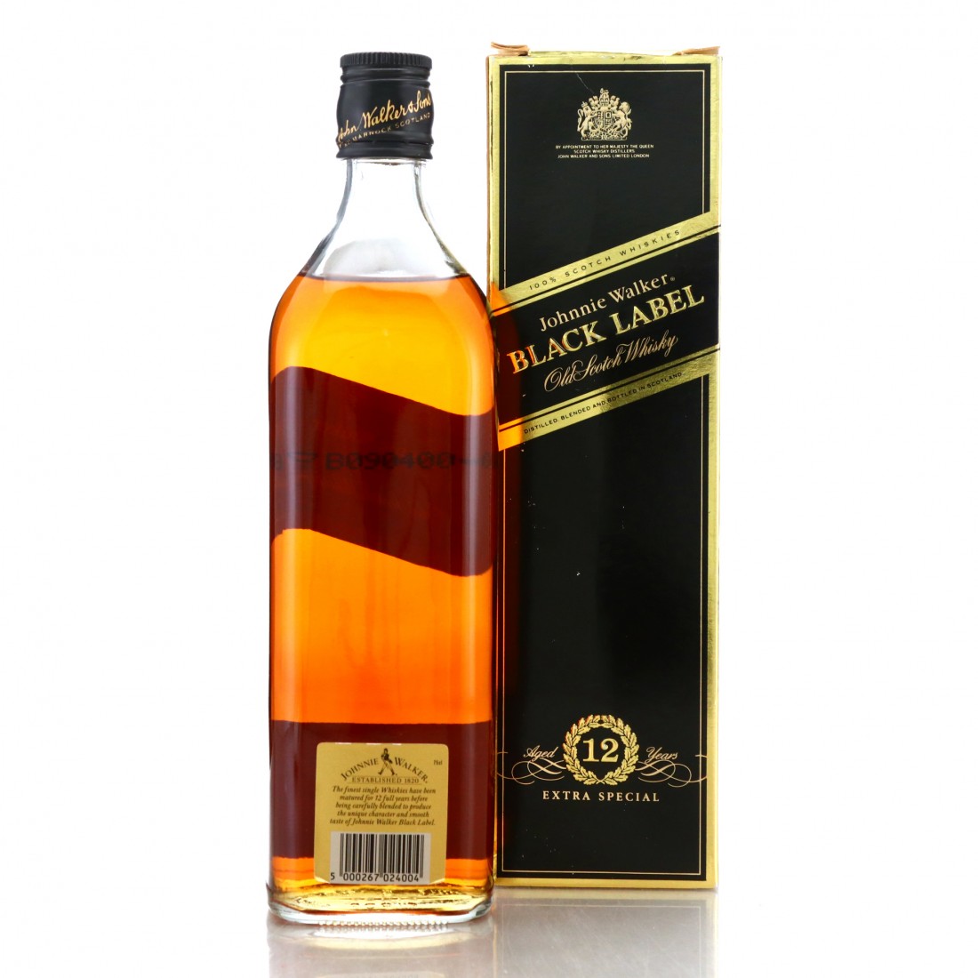 Johnnie Walker Black Label 12 Year Old 1980s | Whisky Auctioneer
