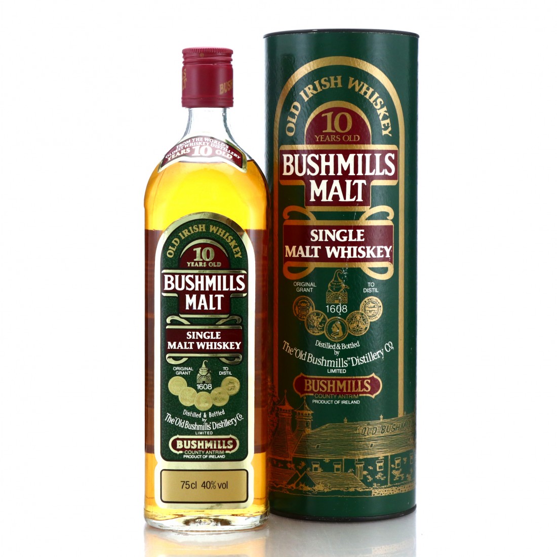 Bushmills 10 Year Old Single Malt | Whisky Auctioneer Bushmills 10 Year Old Single Malt | Whisky Auctioneer