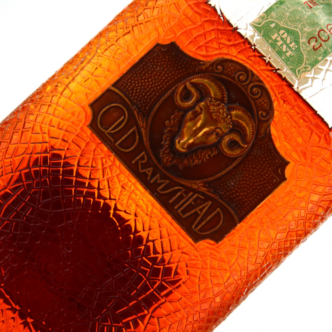 Old Ramshead 1916 AMS Co Bottled in Bond Whiskey Pint / Prohibition Era ...