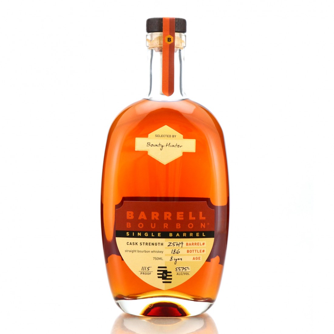 Barrell 8 Year Old Single Barrel Bourbon #Z5H9 / Bounty Hunter | Whisky ...