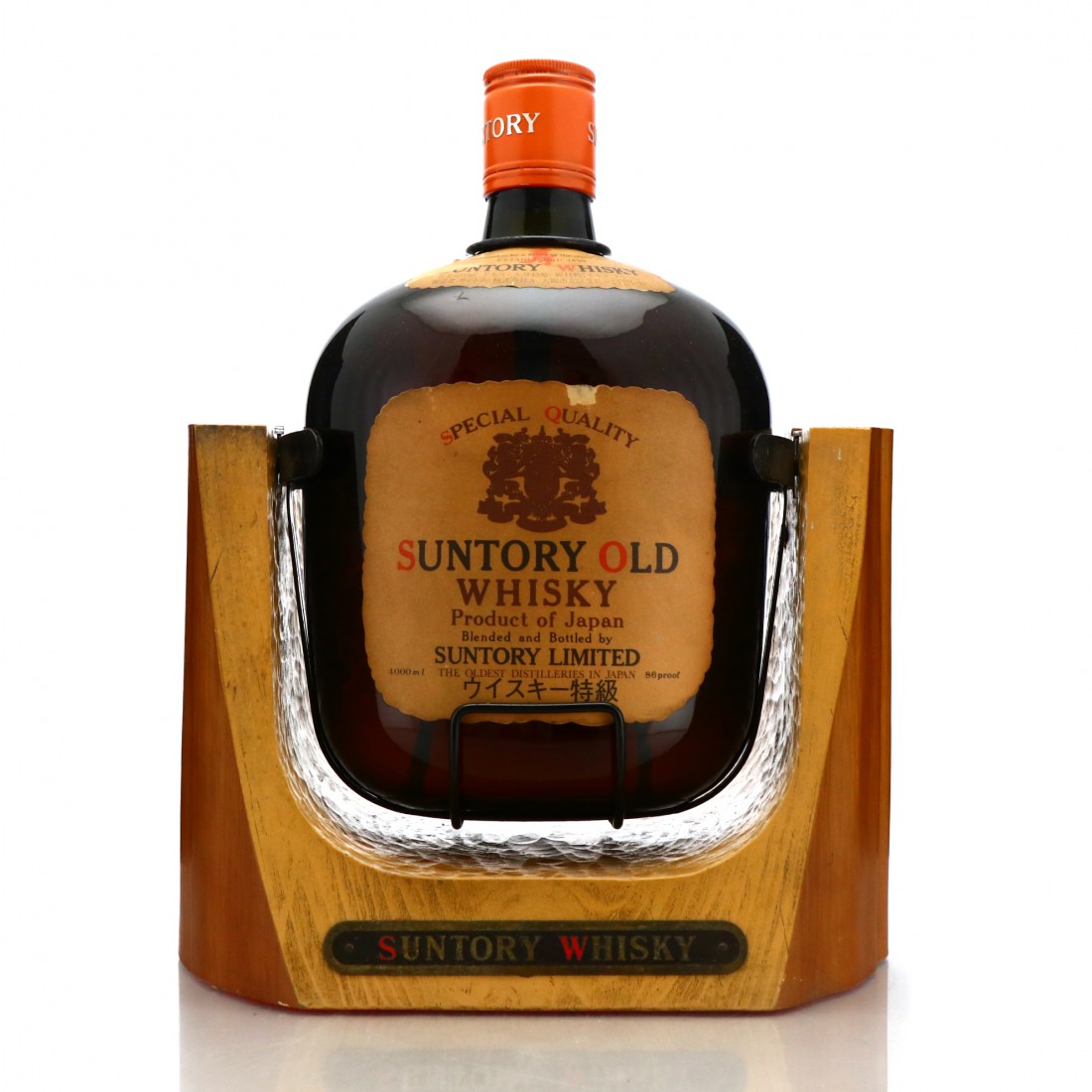 Suntory Old Whisky 4 Litre / with Pouring Cradle | Whisky Auctioneer