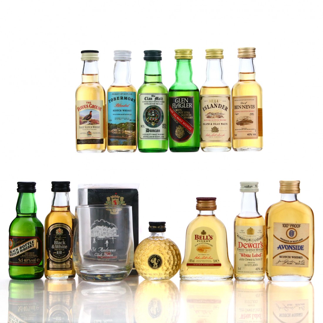 Scotch Whisky Miniature x 12 | Whisky Auctioneer