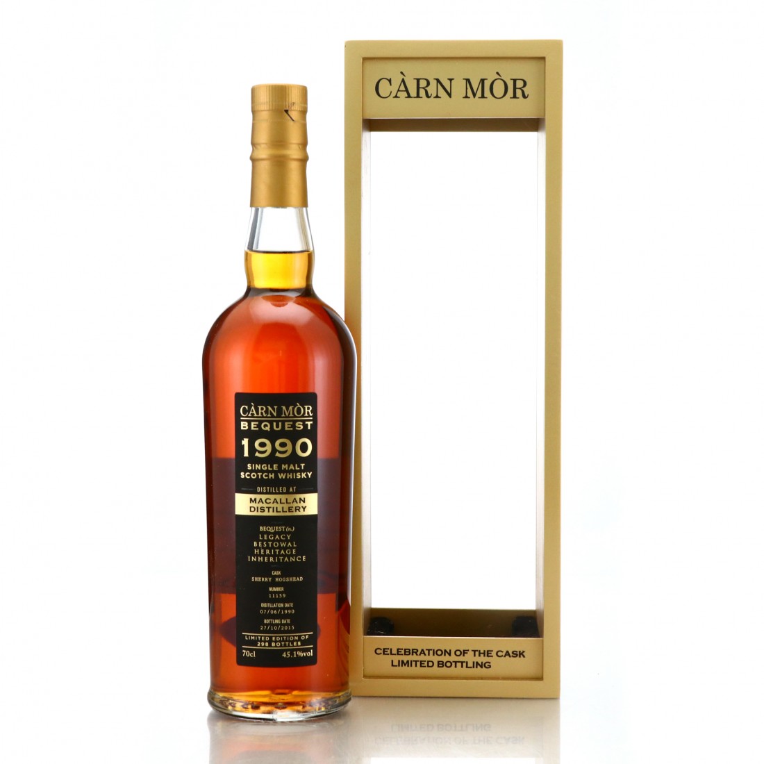Macallan 1990 Carn Mor / Legacy Bestowal Heritage Inheritance | Whisky ...