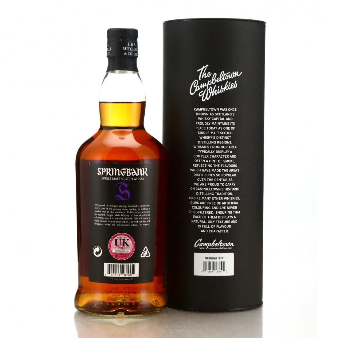Springbank 18 Year Old 2021 Release | Whisky Auctioneer