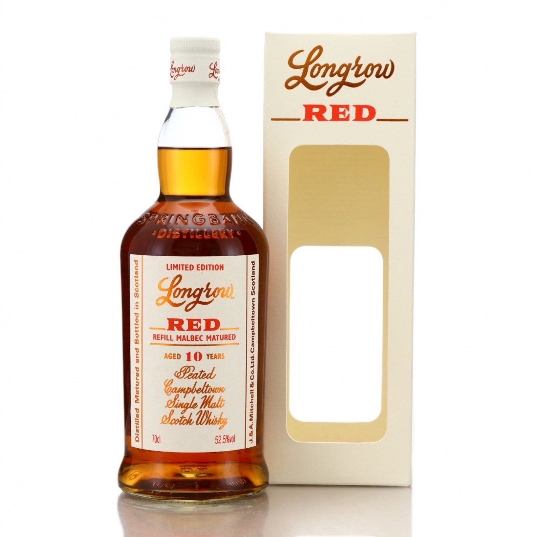Longrow Red 10 Year Old Refill Malbec | Whisky Auctioneer