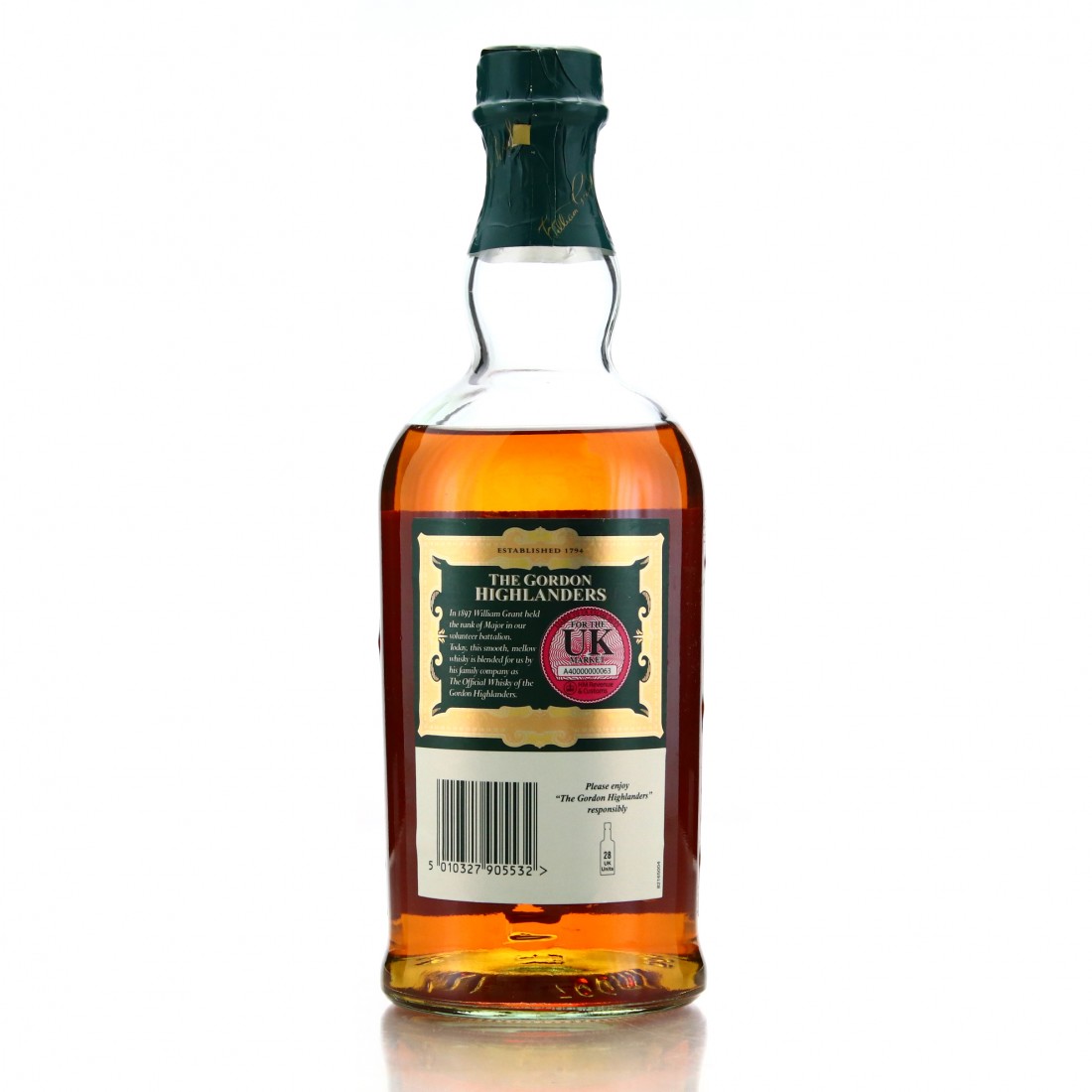 Gordon Highlanders Scotch Whisky | Whisky Auctioneer