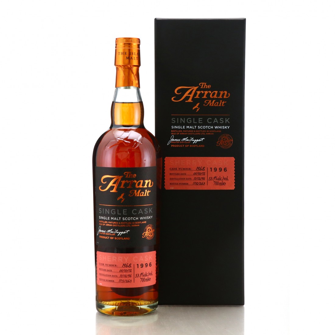 Arran 1996 Single Sherry Cask #1968 | Whisky Auctioneer