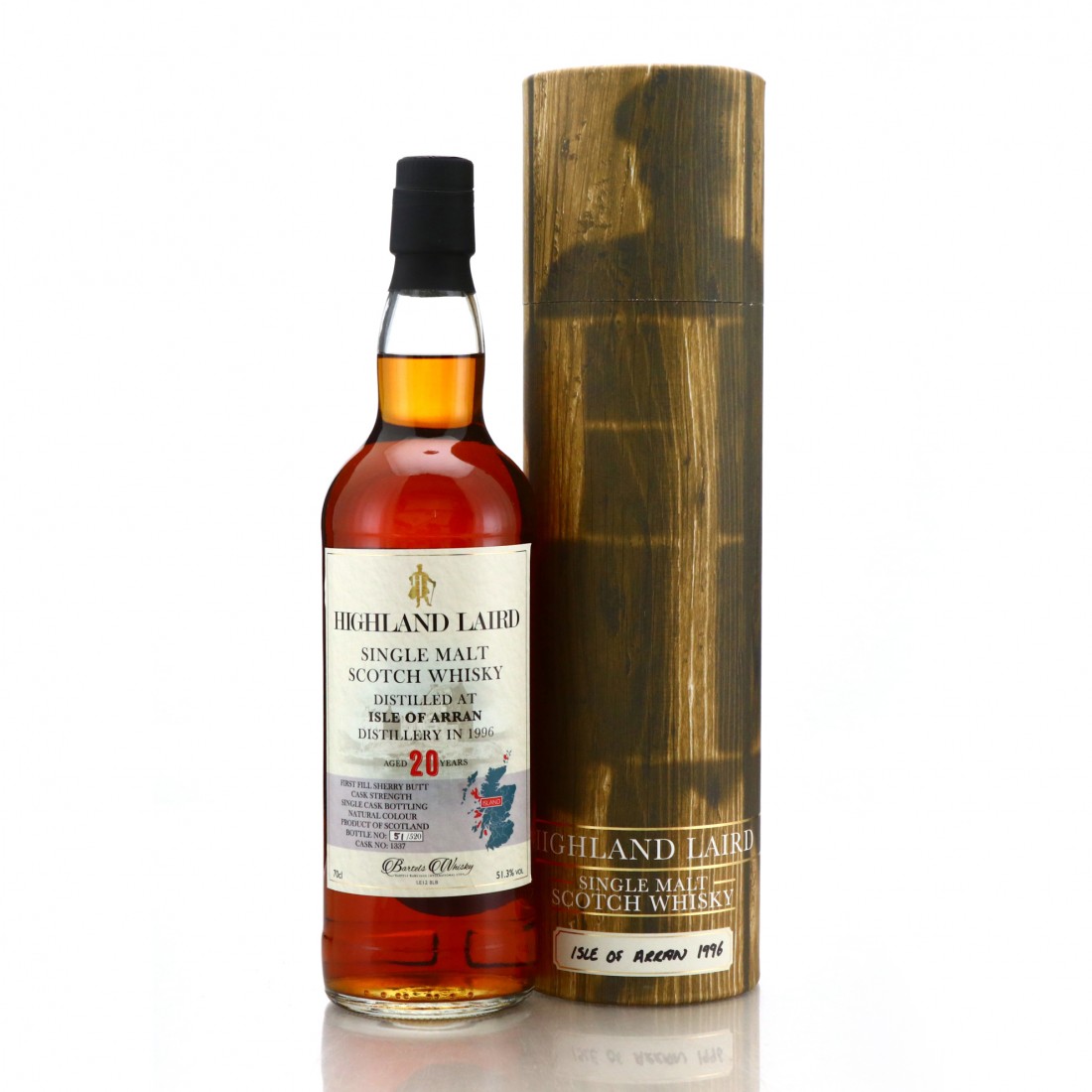 Arran 1996 Highland Laird 20 Year Old | Whisky Auctioneer
