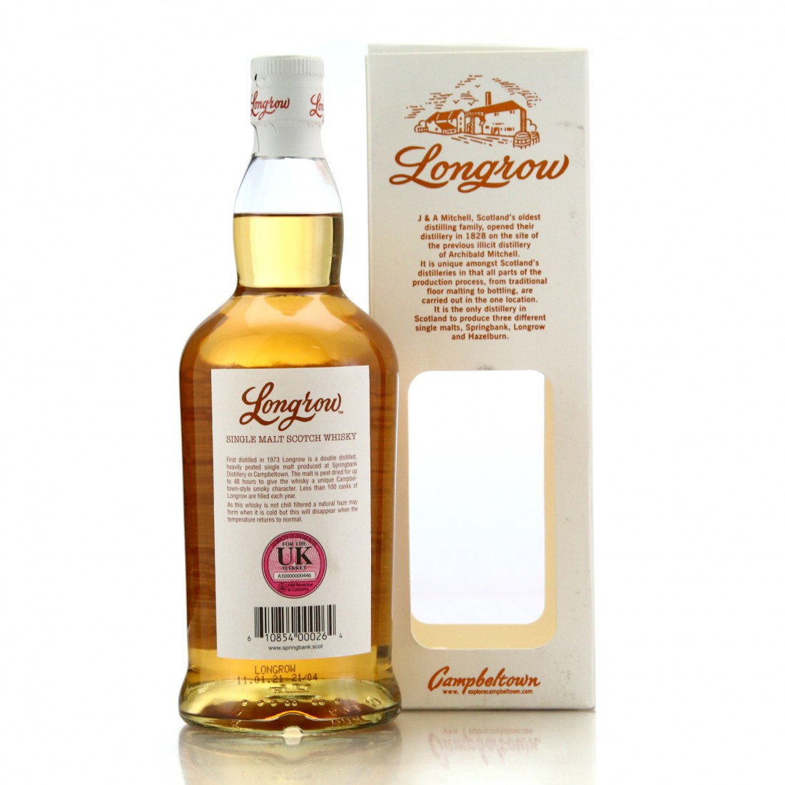 Longrow Peated Single Malt | Whisky Auctioneer