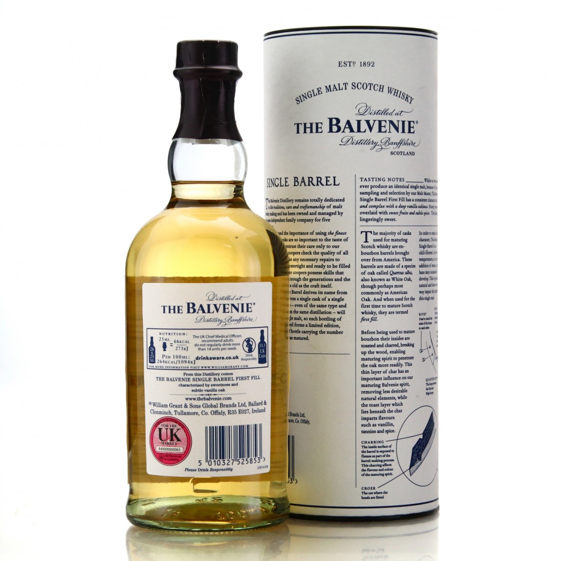 Balvenie 12 Year Old First Fill Single Barrel #476 | Whisky Auctioneer