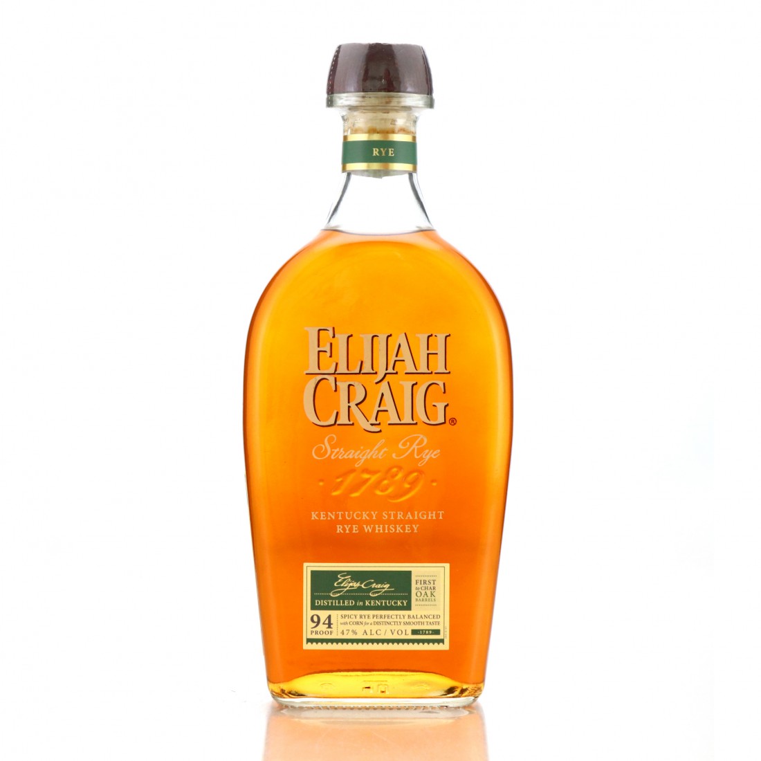 Elijah Craig Straight Rye | Whisky Auctioneer