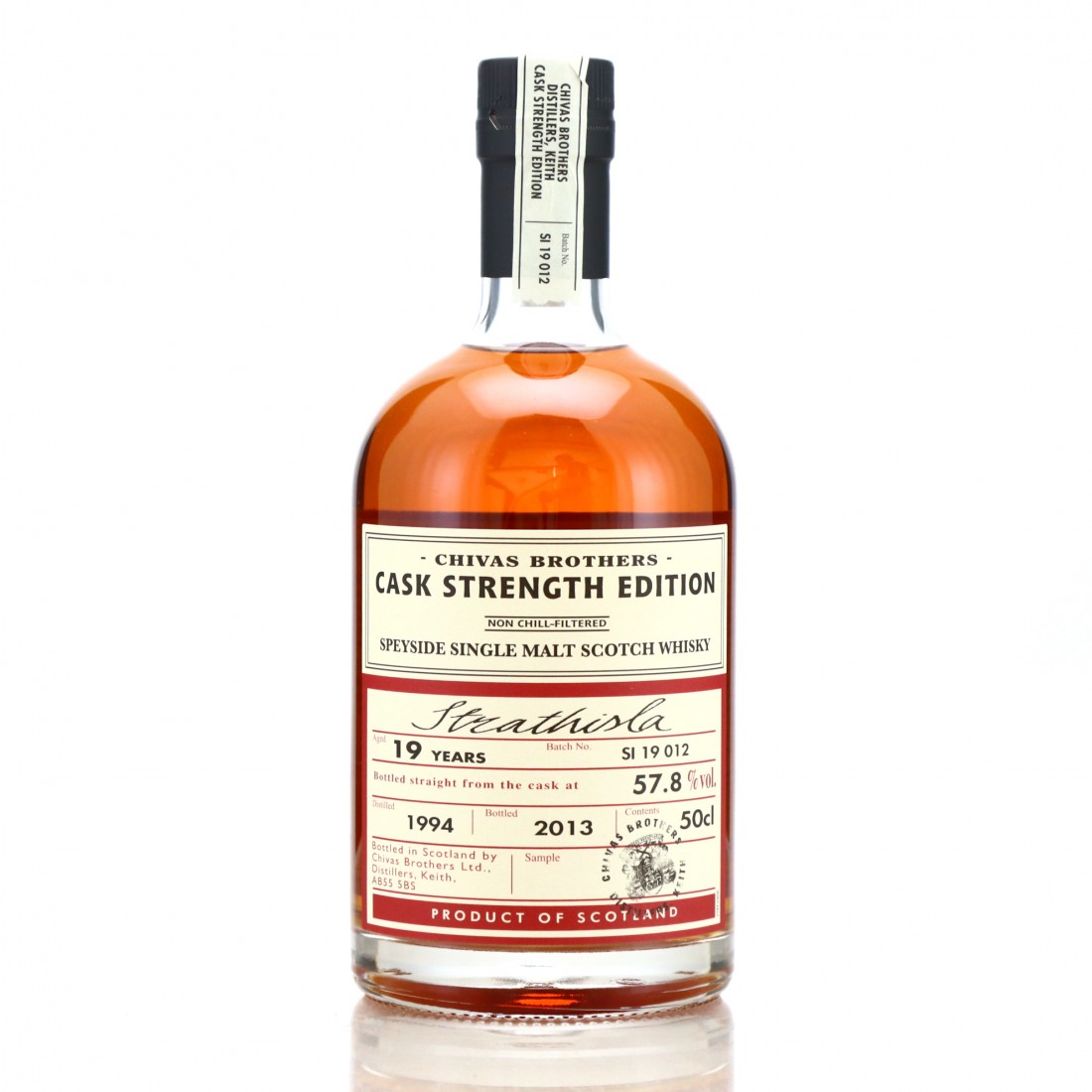 Strathisla 1994 Cask Strength 19 Year Old Batch #12 | Whisky Auctioneer