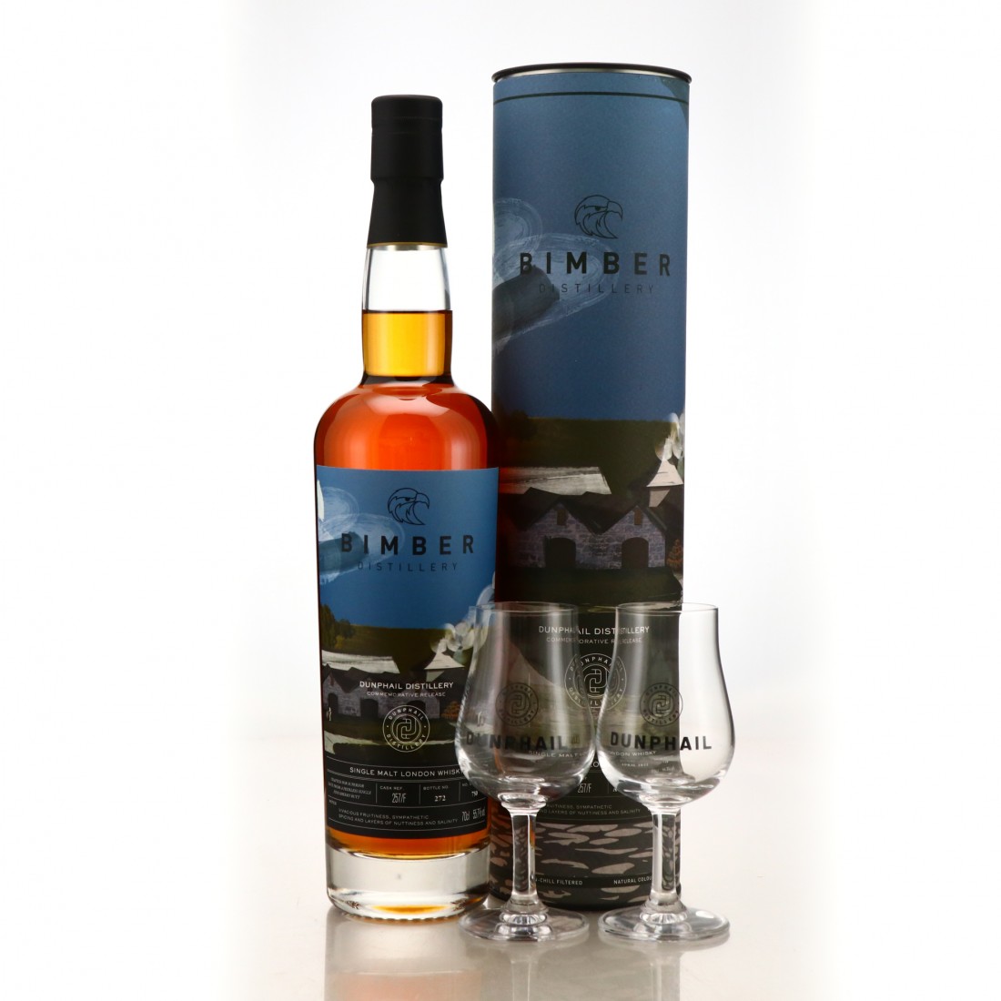 Bimber Single Fino Cask #257/F / Dunphail Commemorative Release Gift ...
