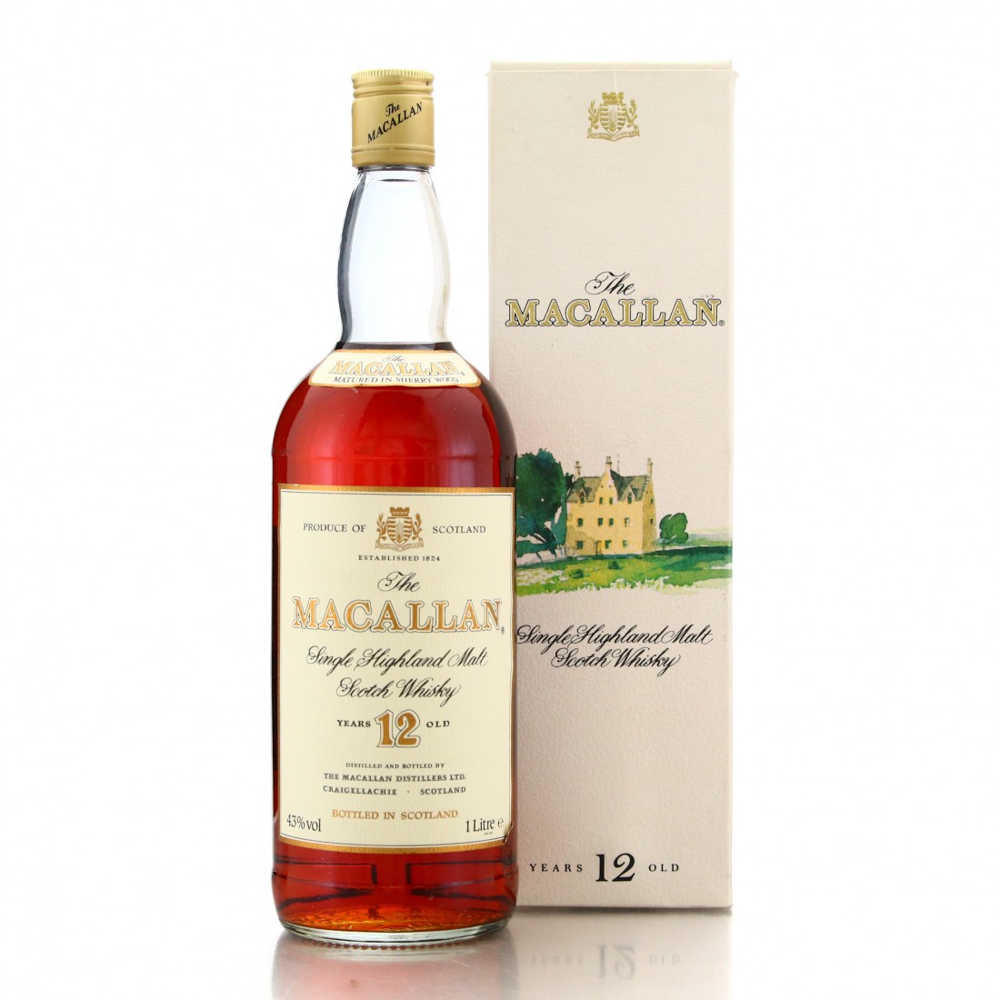 Macallan 12 Year Old 1 Litre 1980s | Whisky Auctioneer