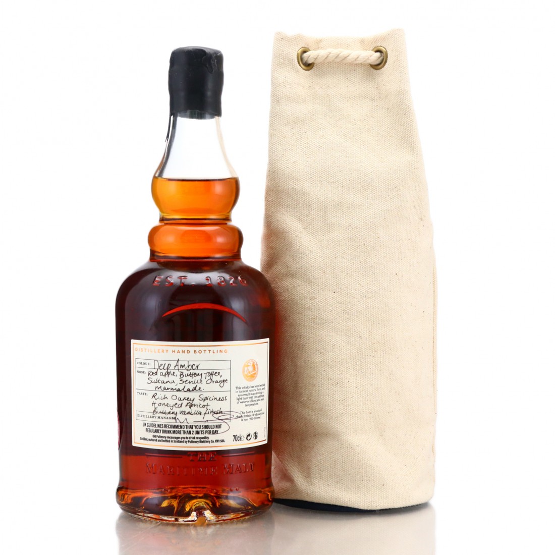 Old Pulteney 2007 Hand Filled 14 Year Old Cask #1474 - Charity Lot ...