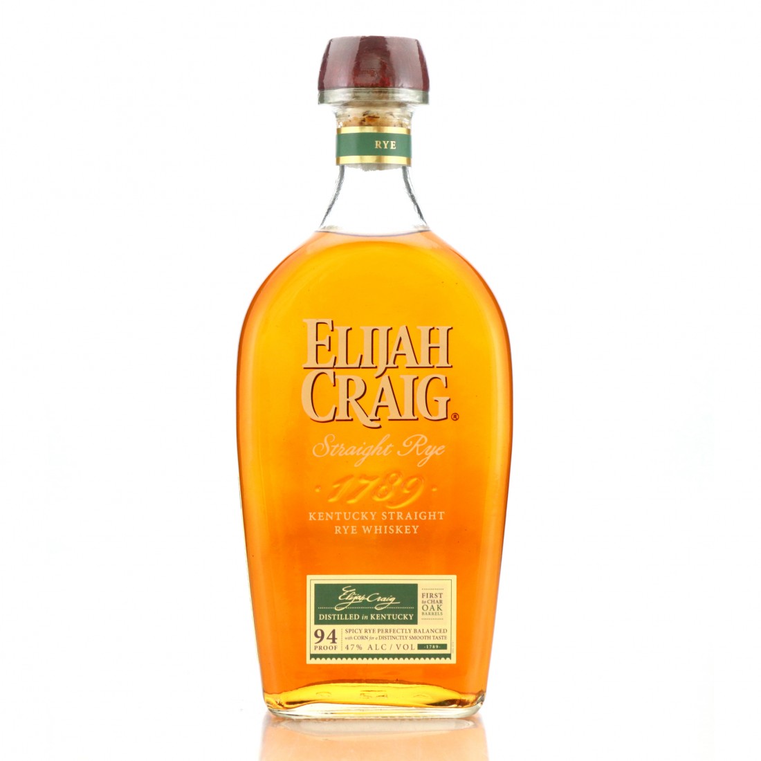 Elijah Craig Straight Rye | Whisky Auctioneer