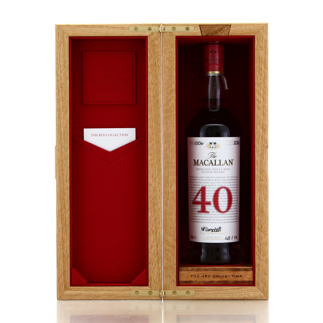 Macallan 40 Year Old The Red Collection | Whisky Auctioneer