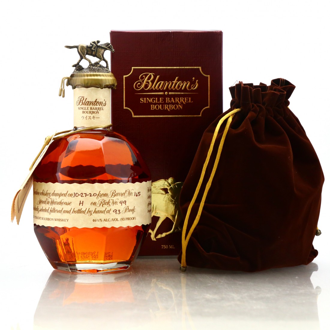 Blanton's Single Barrel dumped 2020 Red Takara | Whisky Auctioneer