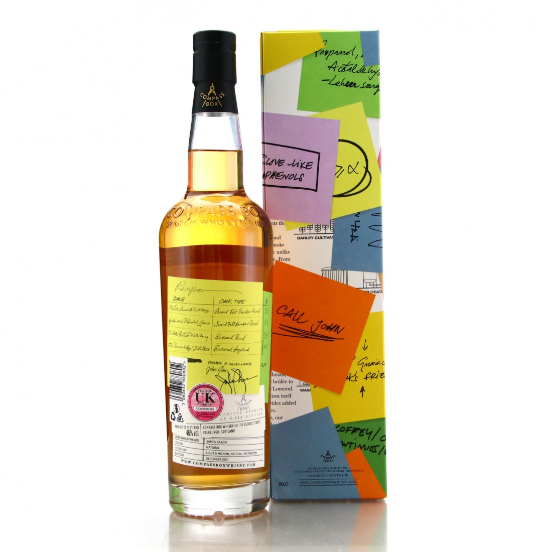 Compass Box Experimental Grain Whisky Whisky Auctioneer