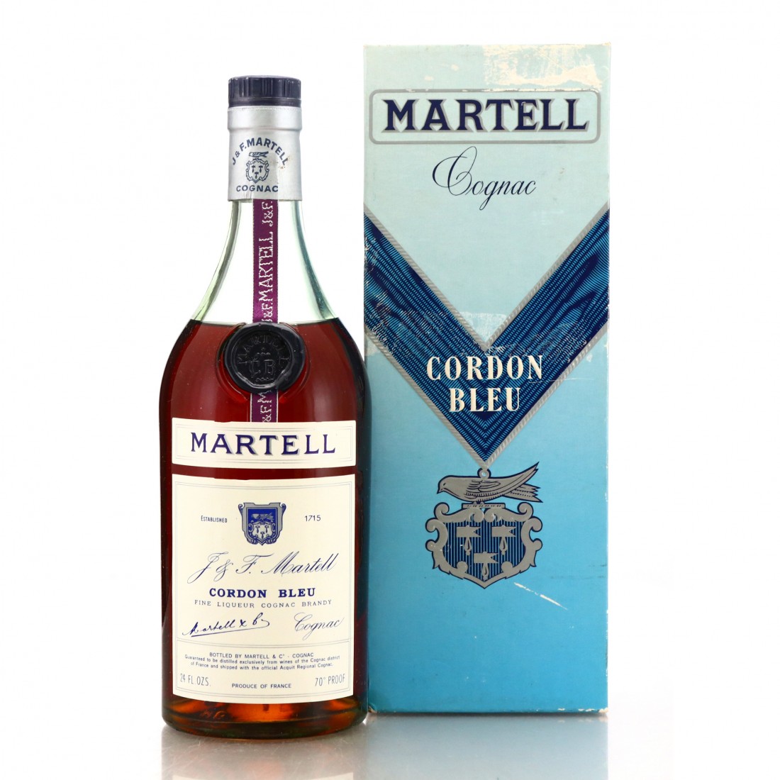 Martell Cordon Bleu Cognac 1970s | Whisky Auctioneer