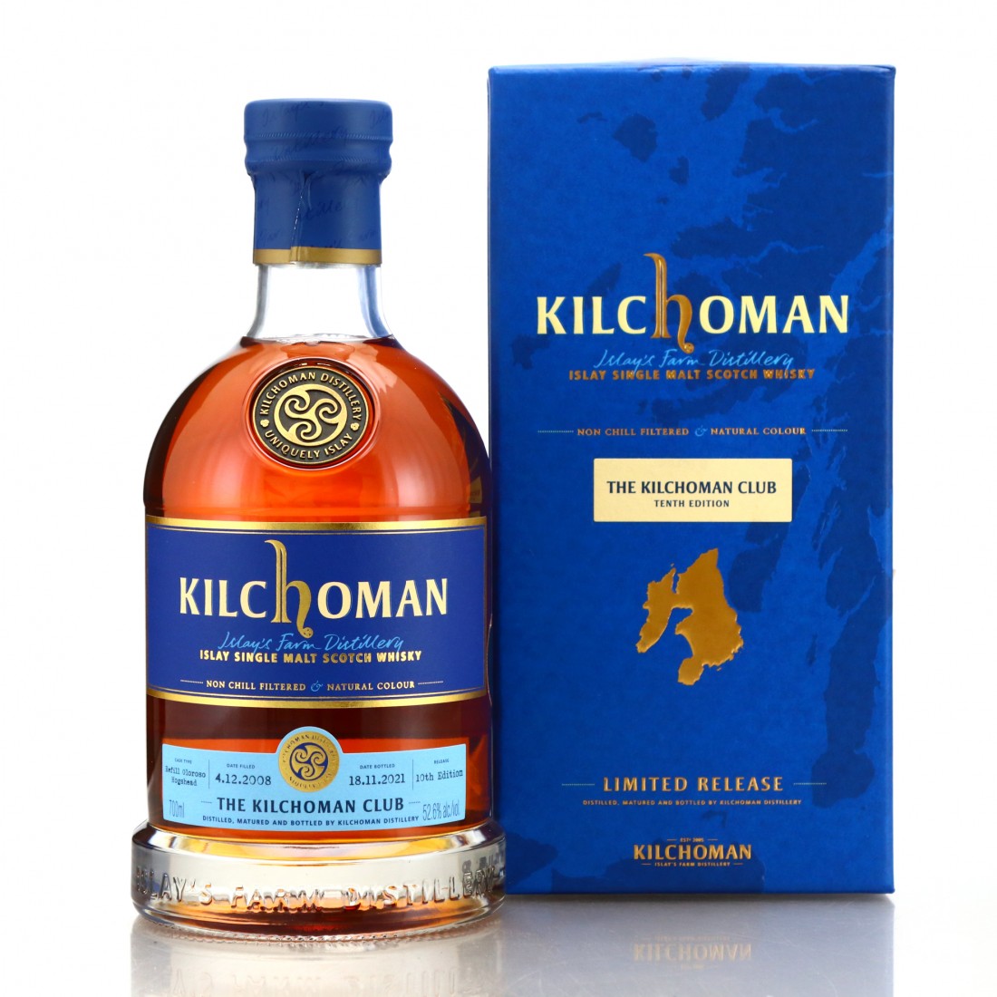 Kilchoman 2008 Small Batch / Kilchoman Club 10th Edition | Whisky ...